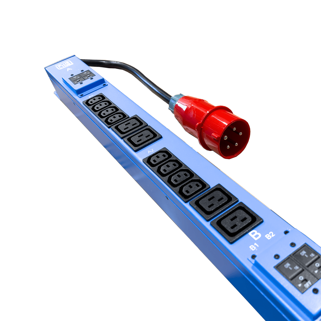 PDU BlueLine 1U Gestionable | 16A monitorización por toma | Equinsa ...
